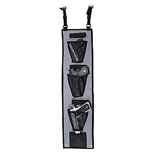 Lockdown Handgun and Tactical Rifle Upper Hanger with Mesh Pockets for Gun Vault Organization, Storage and Security