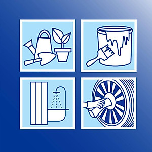 PLAYTEX Multi-Purpose White Latex Gloves, 1-Size Fits Most 60 Count (Pack of 1)