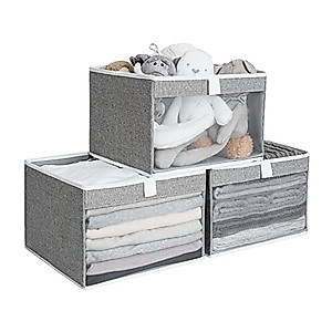 StorageWorks Underbed Storage Box and Closet Storage Bins with Clear Window