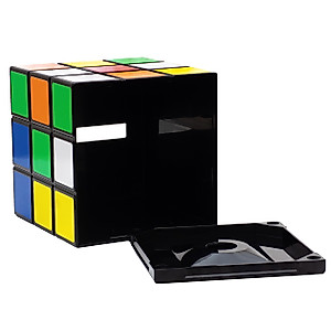 getDigital Plastic Magic Cube Tissue Box Cover, Holder for Square Tissue Boxes with Magnetic Lock, Multi Color
