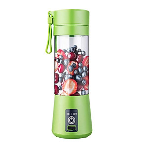 LeMall Multifunctional Portable Blender, Electric Juicer, Smoothie Blender, Mini Food Processor, Mini Smoothie Juice Cup USB Rechargeable, Green