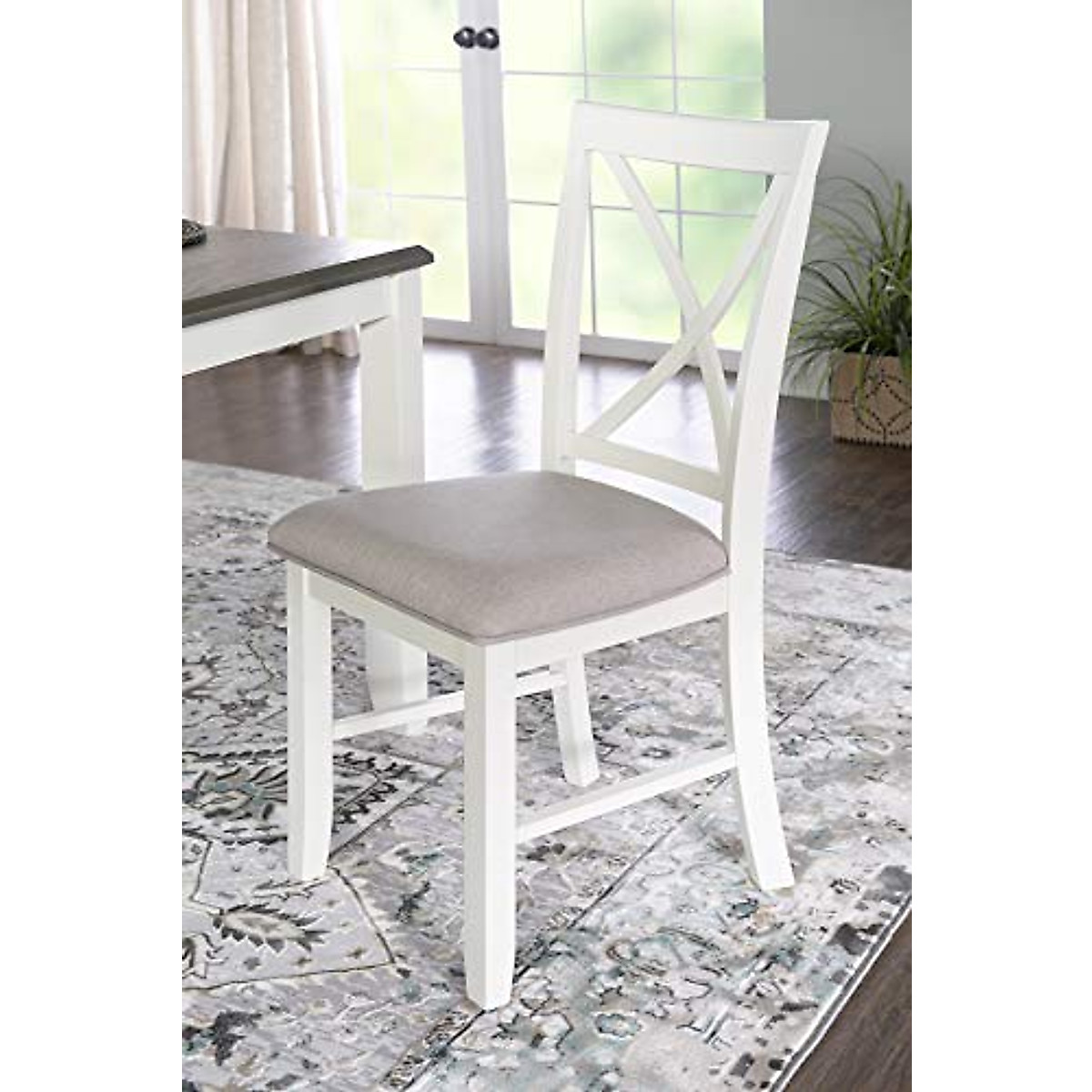 Powell Company Powell Jane Grey Side Dining Chair
