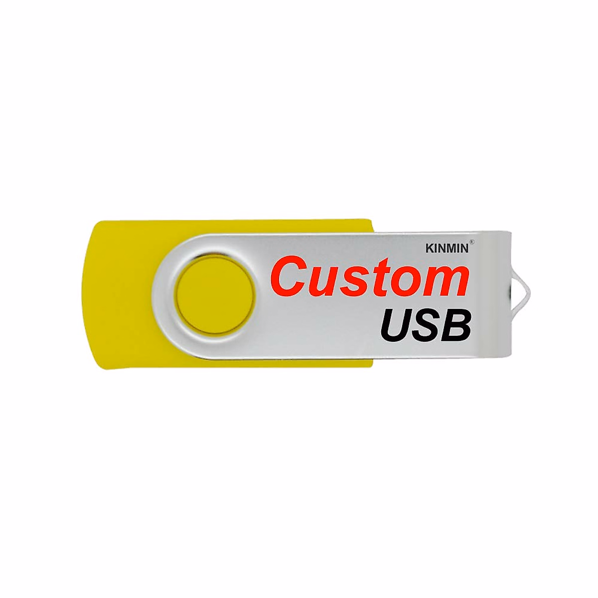 Lot 100 128GB Custom USB 2.0 Flash Drive Customized Jump Drive Personalized Memory Stick with Your Logo Wholesale Bulk Pack