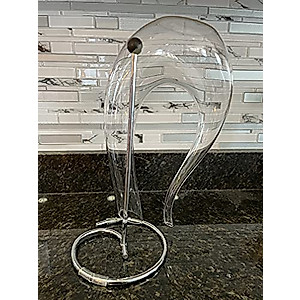 Happy Hour Decanter Dryer, Silver