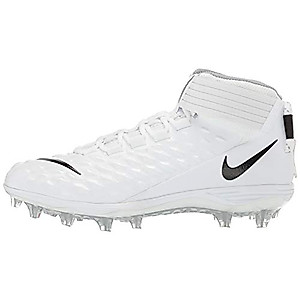 Nike New Force Savage Pro 2 Football Cleats White/Black/Wolf Grey Size 13 M