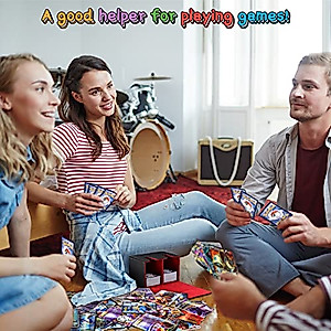 IDJWVU MTG Deck Card Box for 400+ Cards - PU Leather, Magnet Holder, Ideal for Collectible Trading Cards - Gift for Kids and Adults (400+)