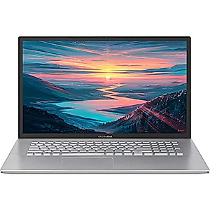 ASUS Newest VivoBook 17.3" HD+ Thin and Light Laptop, Intel Core i5-1035G1 Processor, HD Webcam, HDMI, Wi-Fi 5, Bluetooth, Transparent Silver, Windows 11 (20GB RAM | 1TB SDD)