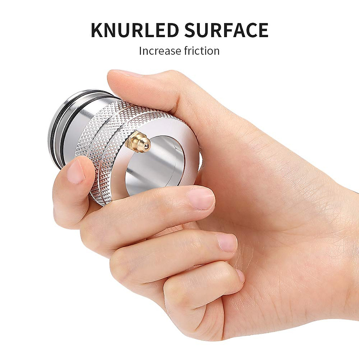 KEMIMOTO X3 Wheel Bearing Grease Tool 39mm X3 Wheel Bearing Greaser Tool Compatible with Can-Am Maverick X3 & MAX Turbo RR 2023 2022 2021 2020 2019 2018 2017 OE Replace #293350109