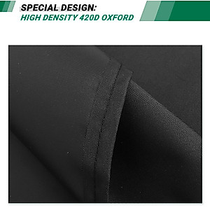 Tower Fan Cover, 420D Oxford Standing Fan Covers Outdoor Indoor Waterproof Protective Floor Fan Dust Cover for Office,Bedroom,Home 13 x 42 Inch(Only Cover)