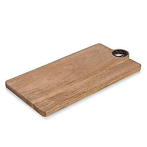PICNIC TIME Disney Mickey Mouse Serving Board, Serving Plank, Charcuterie Board, (Mango Wood), 19.1 x 9 x 0.8