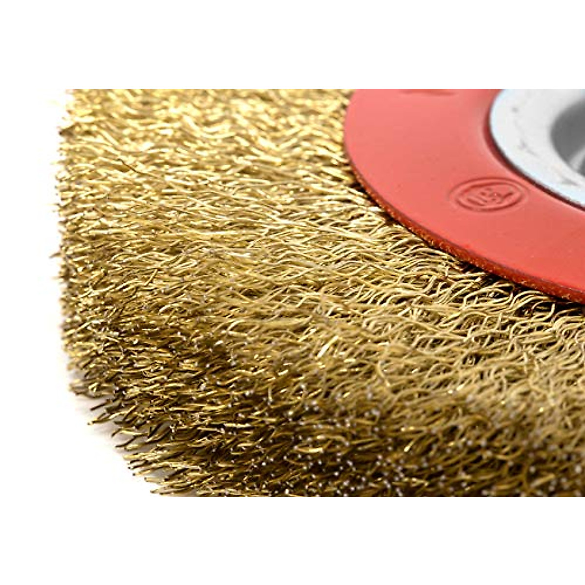 WEN WW8058 8-Inch x 3/4-Inch Crimped Steel Bench Wire Wheel with Arbor Adapters