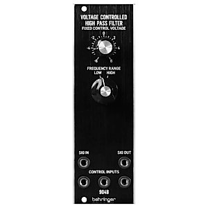 Behringer 904B VOLTAGE CONTROLLED HIGH PASS FILTER Legendary Analog High Pass VCF Module for Eurorack