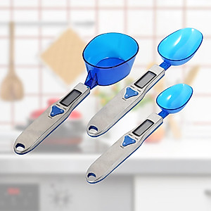 Spoon Scale Accurate Electronic Digital Weighing Spoon Kitchen Measuring Tool 500/0.1g for Portioning Tea Flour Spices Medicine