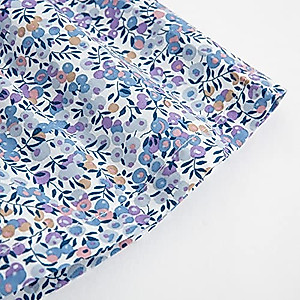 Simplee kids Baby Girls Summer Casual Dresses Toddler Floral Print Sundress Princess Dress for 12 Months