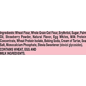 Halo Top Single Serving Strawberry Light Cake Mix, 1.76 oz. (Pack of 12)