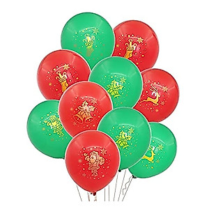 Christmas decoration balloons, balloon sets and happy banners, Christmas tree, Santa Claus, snowman, bells and latex balloons for Christmas decoration, parties and New Year gifts