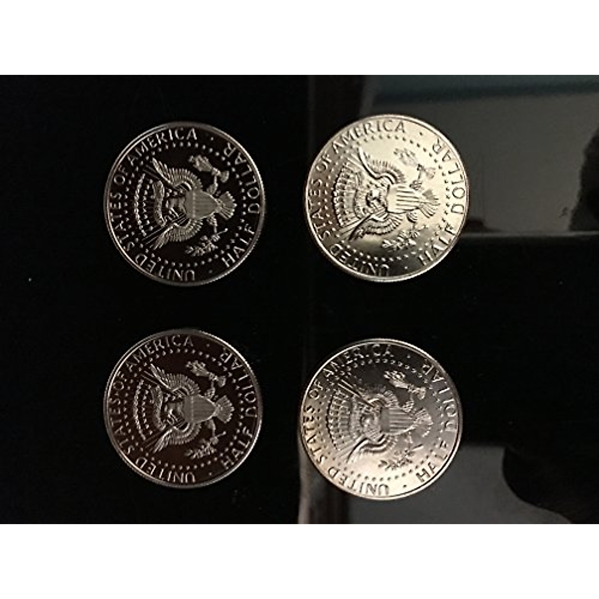 2016 Various Mint Marks Kennedy 2016 S,S,P,D Kennedy Update Set Silver Proof And Clad Proof P,D Gems Uncirculated