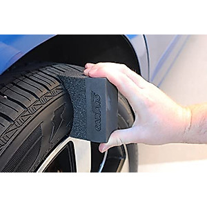 CARPRO CQUARTZ Blackout - Tire Coating and Dressing for Trim and Rubber, Polysiloxane and Durable on Unpainted Resin Materials (50mL)