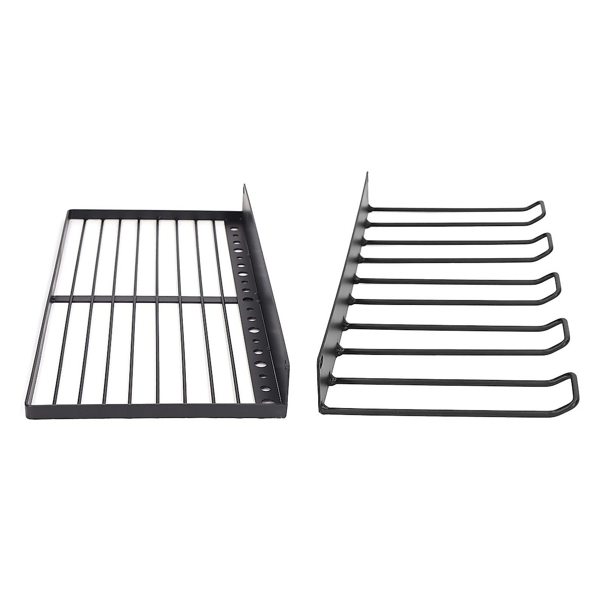 Power Tool Organizer, Larger Capacity Drill Holder Wall Mount, Heavy Duty Garage Tool Organizer and Storage, Tool Storage Rack for Garage Pegboard, Cordless Drill Charging Station, 2 Layer