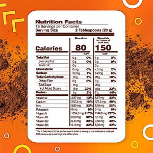 Chocolisto Instant Chocolate Drink, Nutritious Beverage with Vitamins and Minerals, 10.5 oz, Pack of 1.