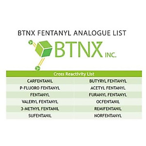 BTNX Fentanyl Test Strip Kit for Liquids, Powders, Pills & Urine - Includes: 8 BTNX Rapid Response Fentanyl Test Strips + 10 mg Micro Scoop + 5 ml Cup + Instructions - FentStrips