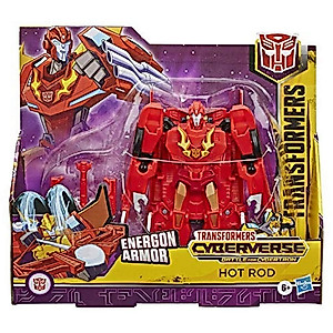 Transformers Bumblebee Cyberverse Adventures Deluxe Class Grimlock Action Figure Toy, Build-A-Figure Part, for Ages 6 and Up, 5-inch