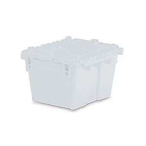 CeilBlue Storage Tote Extra Small with Lid 11.8" L x 9.8" W x 7.7" H - Semi Clear