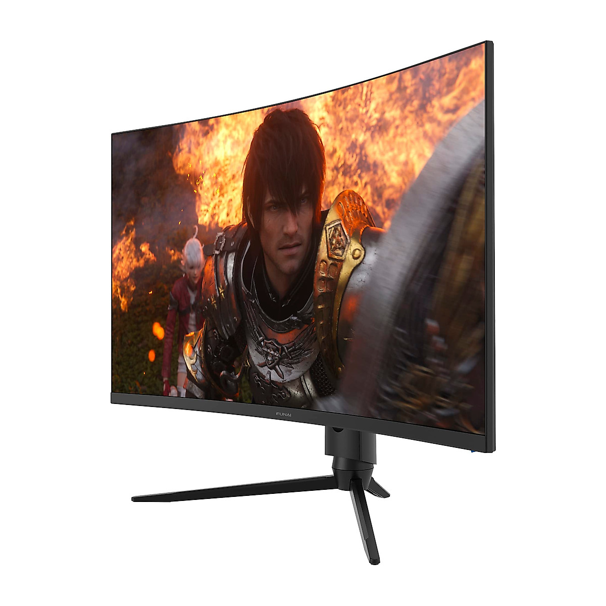 Funai 32" Curved FHD 240Hz, FHD 240Hz Refresh Rate, 1ms Response Time, HDR, VA, AMD FreeSync Premium™ Enabled Gaming Monitor 3 Year Warranty (FGM-32C545)