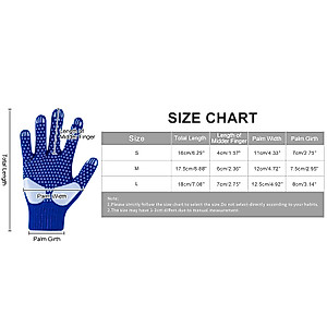 Blaward Gel Padded Ice Skating Gloves with Rhinestone Snowflakes for Kids Girls Boys, Figure Skating Gloves Anti Slip for Practice Competition Winter Warm Mitten, Reduce Falling Injuries