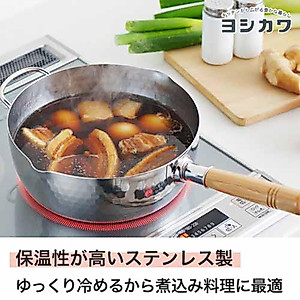 Yoshikawa Yukihira Saucepan 1.2 Quart
