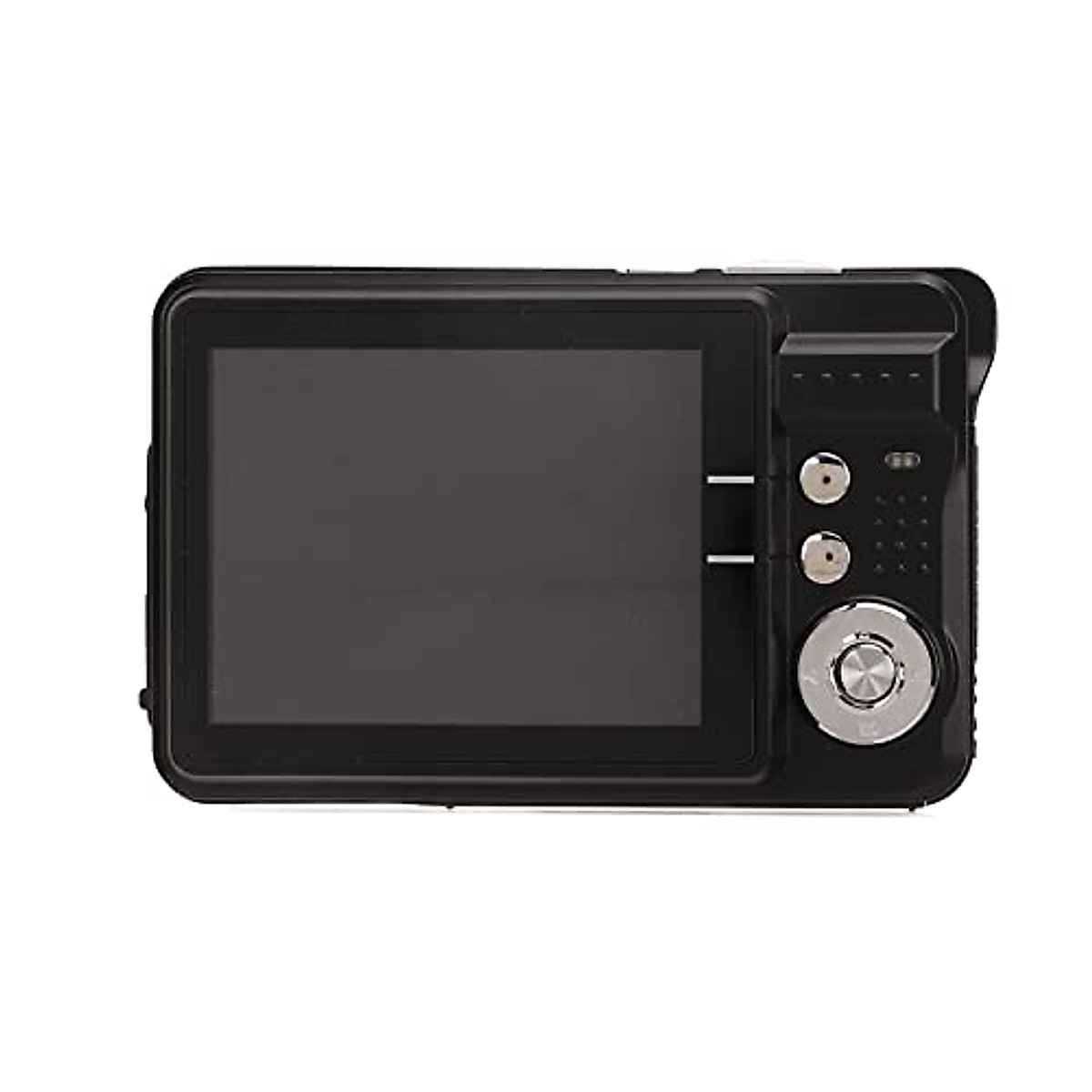 DAUERHAFT Compact Camera, Vlogging Camera 4K Built in Fill Light 2.7in LCD with Storage Bag for Photography