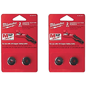 Milwaukee 48-38-0010 Cutter Wheel, 2-Pack, Sold as 4 Pack