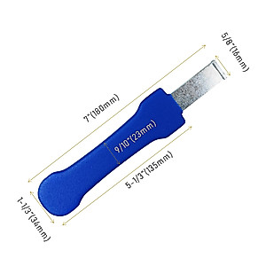 Carbide Scraper, Super Scraper Removes Residue from Steel, Aluminum, etc (Small-1pcs)