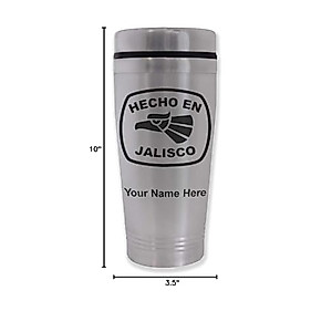 LaserGram 16oz Commuter Mug, Hecho en Jalisco, Personalized Engraving Included