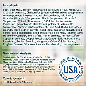 Chicken Soup for The Soul Classic Dry Large Breed Adult Dog Food, Beef & Brown Rice Recipe, 28 Pound Bag | Soy Free, Corn Free, Wheat Free, Made with Real Ingredients