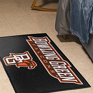 Campus Lab Bowling Green State University Anti-Slip Indoor Doormat, 20” x 31.5” Primary Mark, Floor Mat for Inside Entry Way/Back Door Garage Mudroom Home and Office, Low Profile