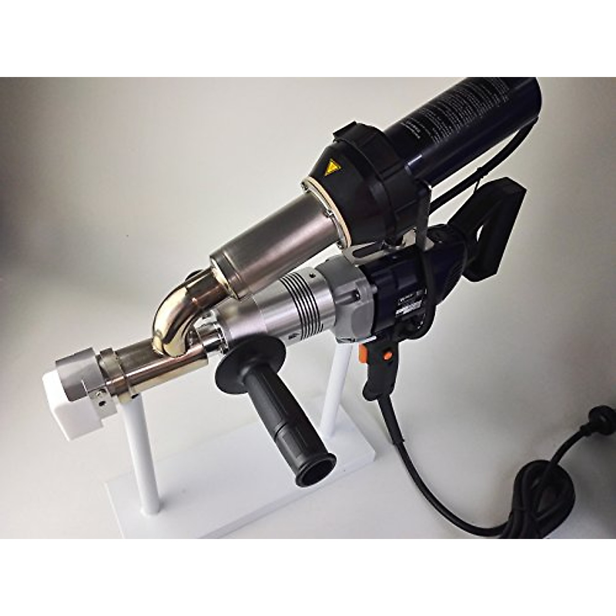 WELDY 3400W Handheld Plastic Extrusion Welding Machine kit Hot Air Plastic Welder Gun Vinyl Weld Extruder Welder Machine (WELDY booster EX3)