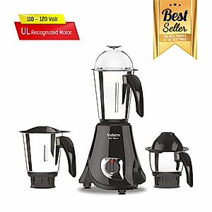 Vidiem Eva Nero Mixer Grinder 650 watts - 110V