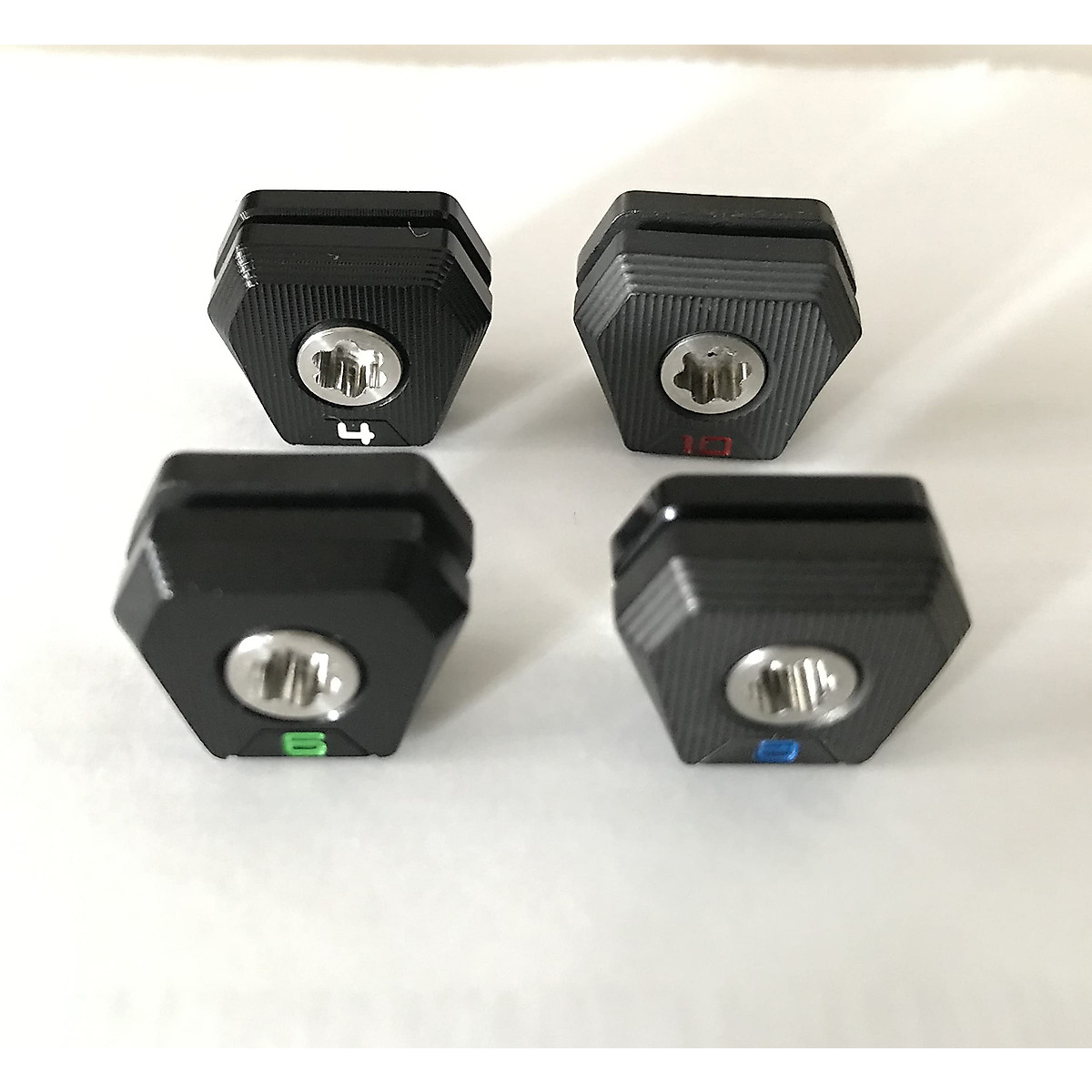 Dree 4X Golf Weight Slider Screw Fit for 2022 Taylormade Stealth Plus Plus+ Driver 4g 6g 8g 10g, Black