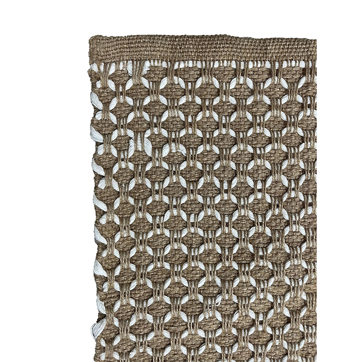 Kaspene Home, Braided Natural Jute Rug, Handmade with Braided Weave, Durable, Ideal for Entryway, Living Room, and Kitchens - Boho, Farmhouse, Pet and Kid Friendly 4'x6'