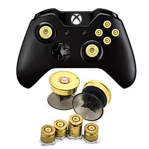 YTTL Thumbsticks Bullet Buttons and Bullet ABXY Buttons Set Mod Kits for Xbox one / Xbox ONE Elite Controller