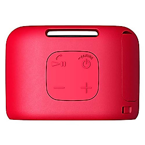 Sony SRS-XB01 Compact Portable Bluetooth Speaker: Loud Portable Party Speaker - Built in Mic for Phone Calls Bluetooth Speakers - Red - SRS-XB01