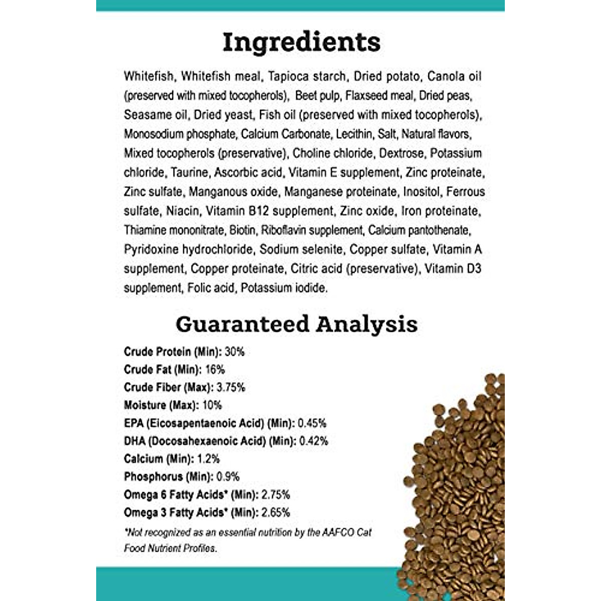 Tender & True Ocean Whitefish & Potato Recipe Cat Food, 7 lb