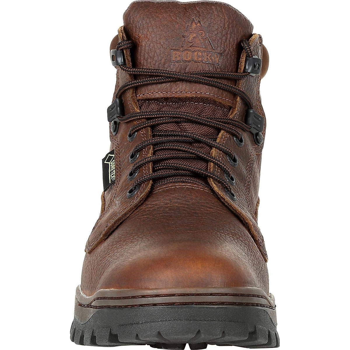ROCKY Outback Plain Toe Gore-TEX® Waterproof Outdoor Boot Size 11(W) Brown