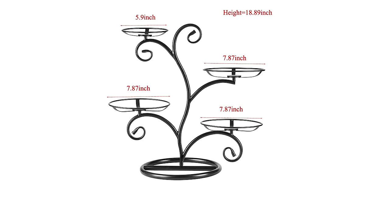 GuangYang Four Tier Tree Stand for Stunning Displays