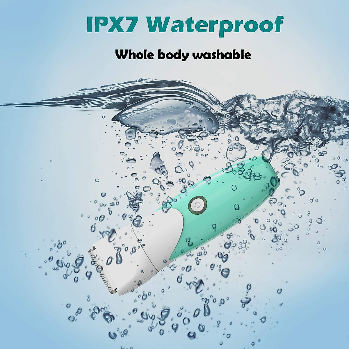 BZ 3 In 1 Baby Hair Clippers, Silent Hair Clippers for Kids, Professional Waterproof Hair Cutter, Rechargeable Cordless Hair Trimmer