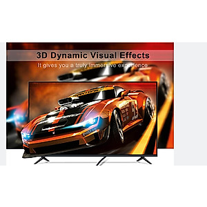 Twozoh Right Angled Micro HDMI to HDMI Adapter Cable, Nylon Braided 90°Degree Micro HDMI Male to HDMI Female Cable (Type D to Type A) Support 4K/60Hz 1080p (0.6FT)