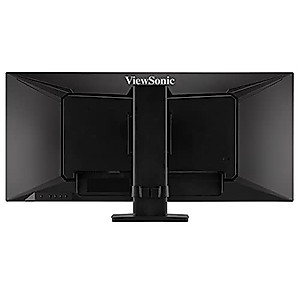 ViewSonic VA3456-MHDJ 34 Inch 21:9 UltraWide WQHD 1440p IPS Monitor with Ultra-Thin Bezels, Ergonomics Design, HDMI, and DisplayPort Inputs for Home and Office