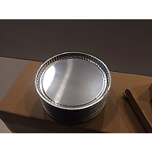 Disposable Aluminum Weighing Lab Dish / Pans, 90mm in Diameter (500 Count)