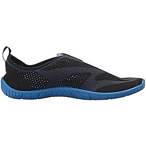 Speedo Unisex-Youth Water Shoe Surf Knit Kids baby-boys,Navy/Blue,1 Little Kid